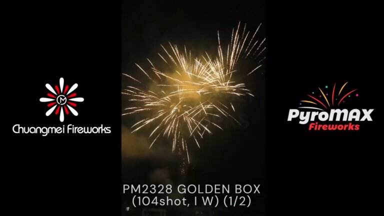 GOLDEN BOX (104Shot, I W) - Good Stuff Pyro